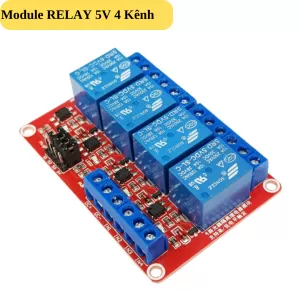 Module RELAY 12V 4 Kênh H/L Kích
